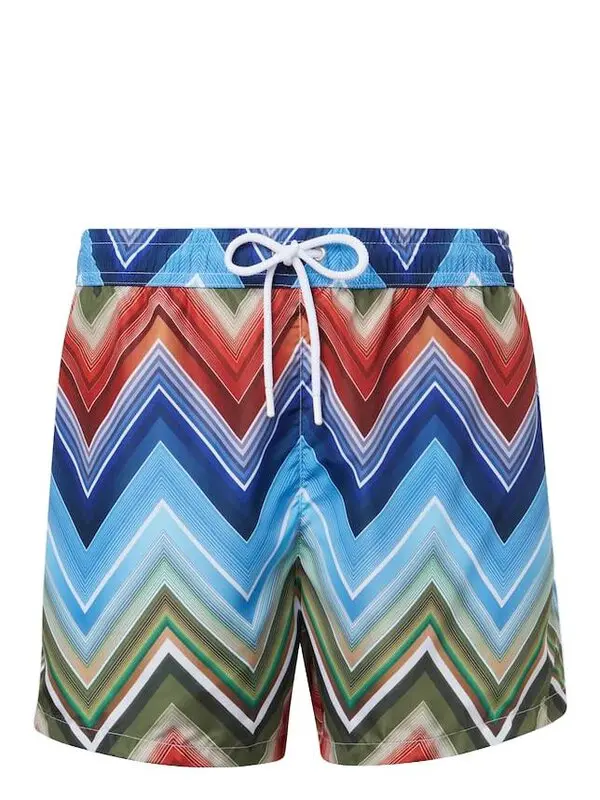 Missoni Zig Zag Swim Trunks - Multicoloured