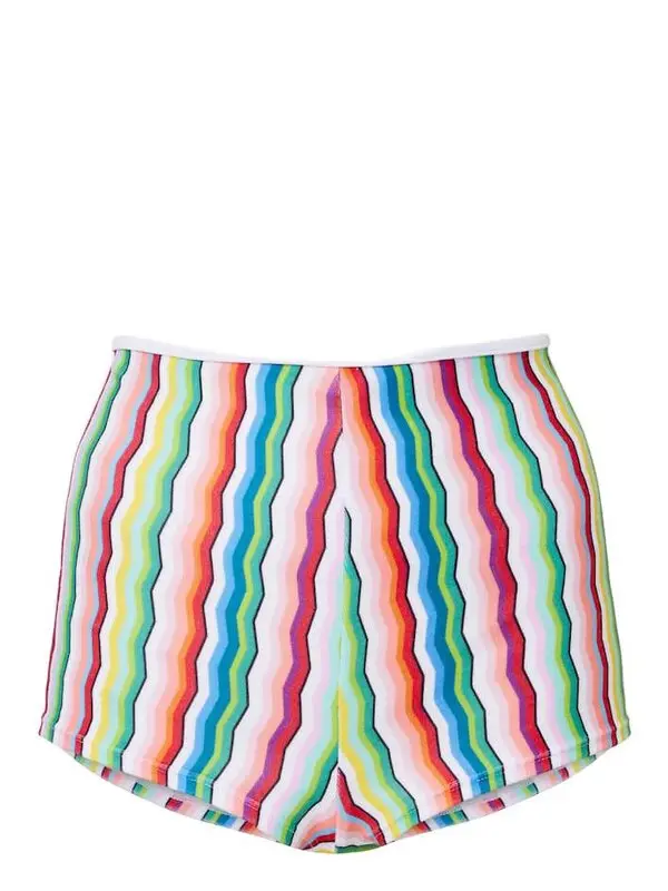 Missoni Zigzag Micro Shorts - Multicoloured