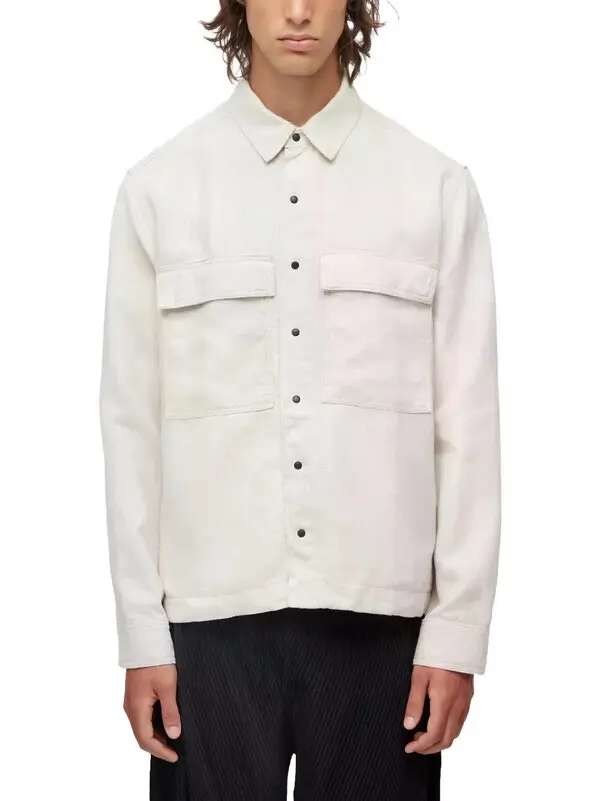 OSKLEN Utility Overshirt - White