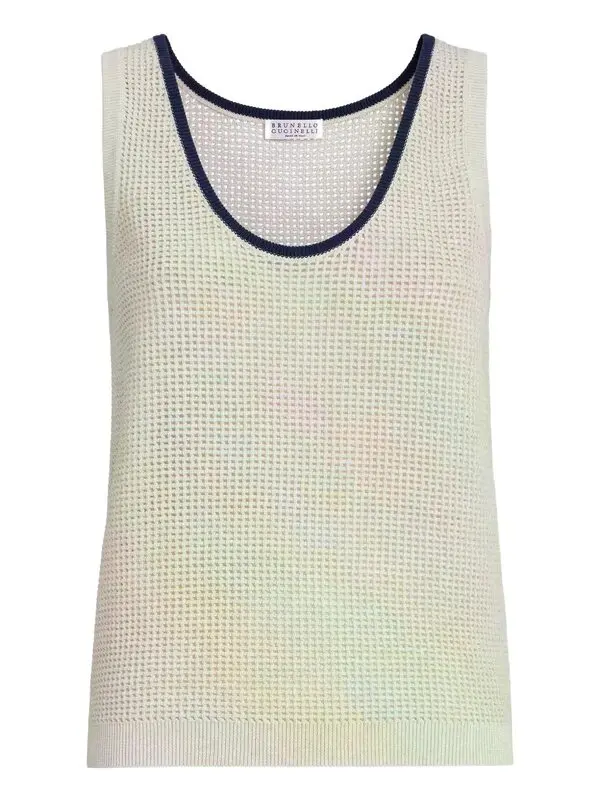 Brunello Cucinelli Tank Top - Neutrals