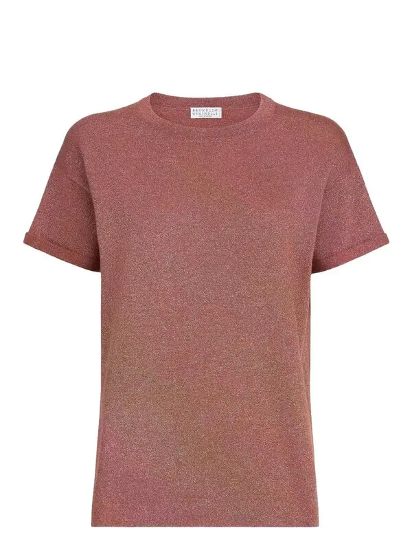 Brunello Cucinelli Crew-neck T-shirt - Red