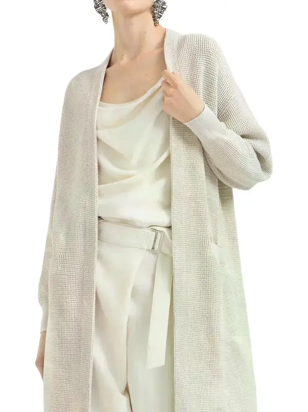 Brunello Cucinelli Long-sleeve Coat - Neutrals