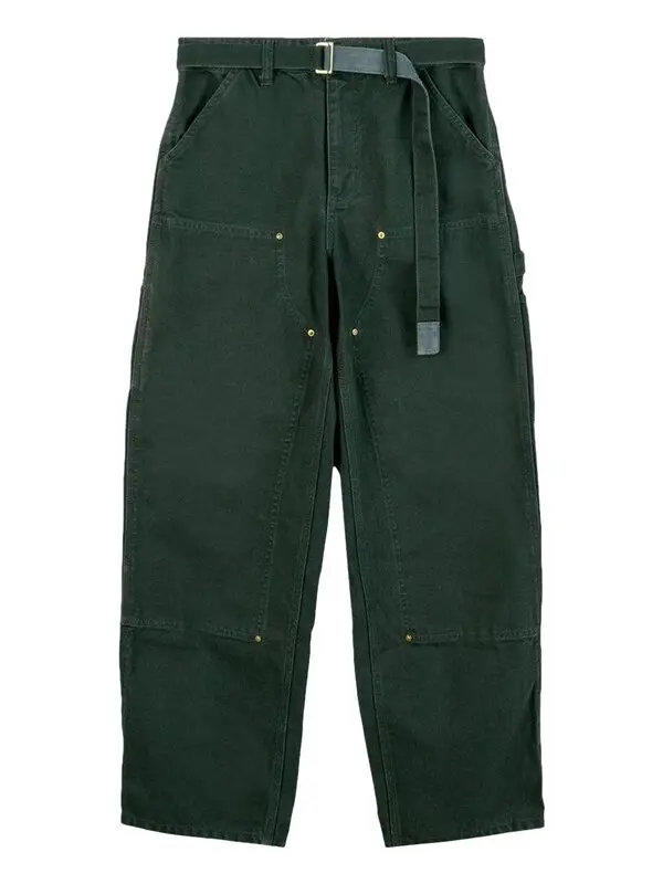 Sacai X Carhartt Wip Duck Pants - Green
