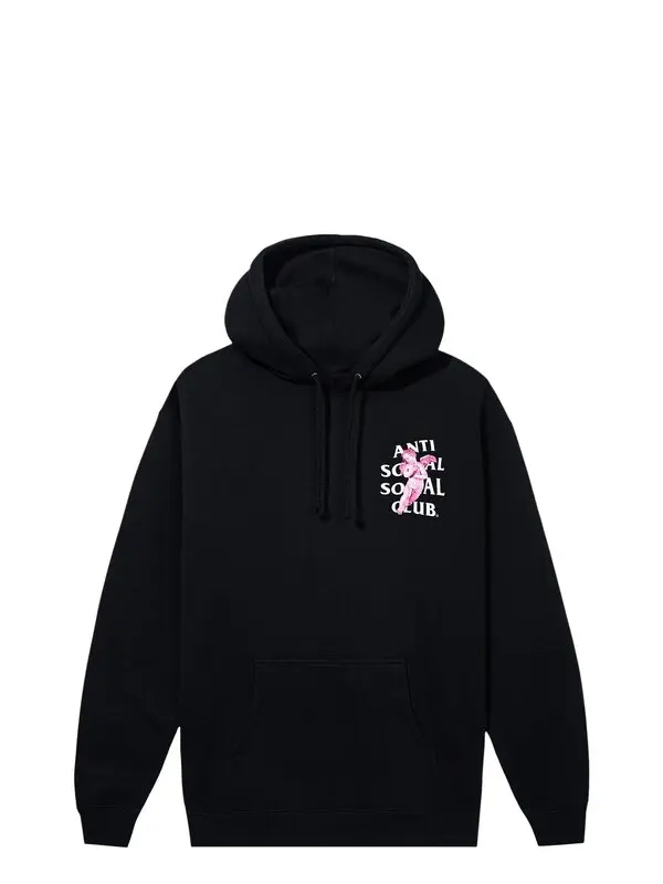 ANTI SOCIAL SOCIAL CLUB Angels Graphic Hoodie - Black