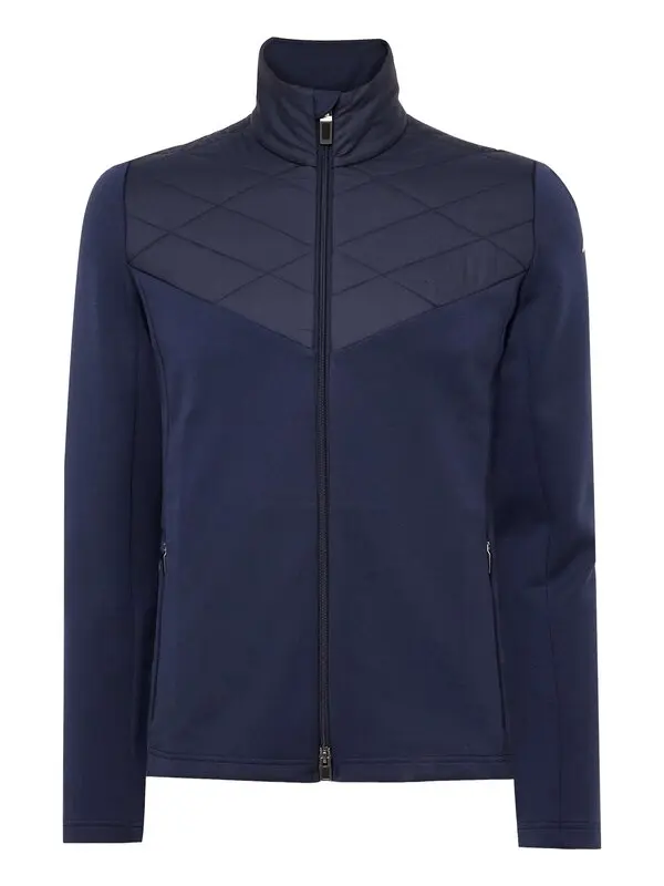Kjus Formula Quilted Tech-jersey Jacket - Navy