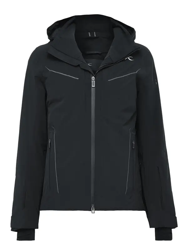 Kjus Formula Padded Hooded Ski Jacket - Black