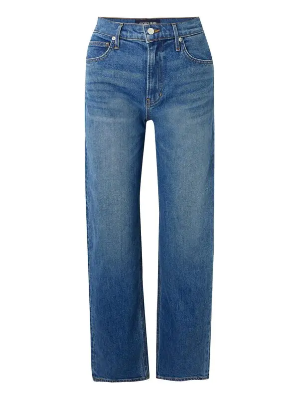 Veronica Beard Harley High-rise Barrel-leg Jeans - Blue