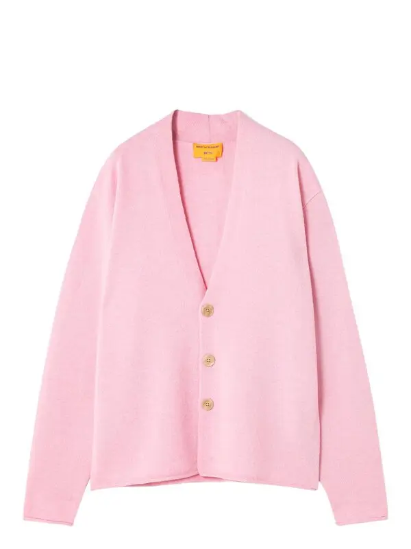 Guest In Residence Everywear Oversized Cashmere Cardigan - Pink