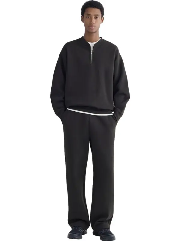 Everlane Luxe Fleece Pull-on Sweatpant - Black