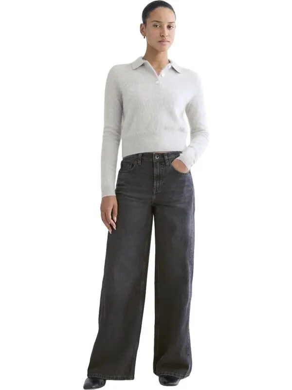 Everlane Paneled Ultra Wide-leg Jean - Twilight