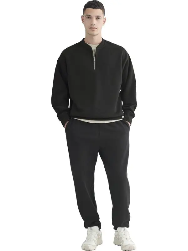 Everlane Luxe Fleece Jogger - Black