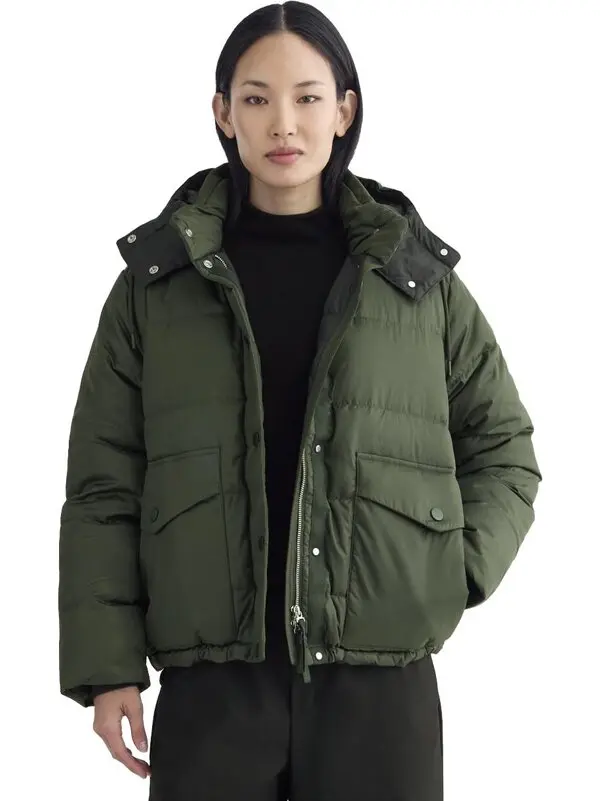 Everlane Everpuff - Dark Green