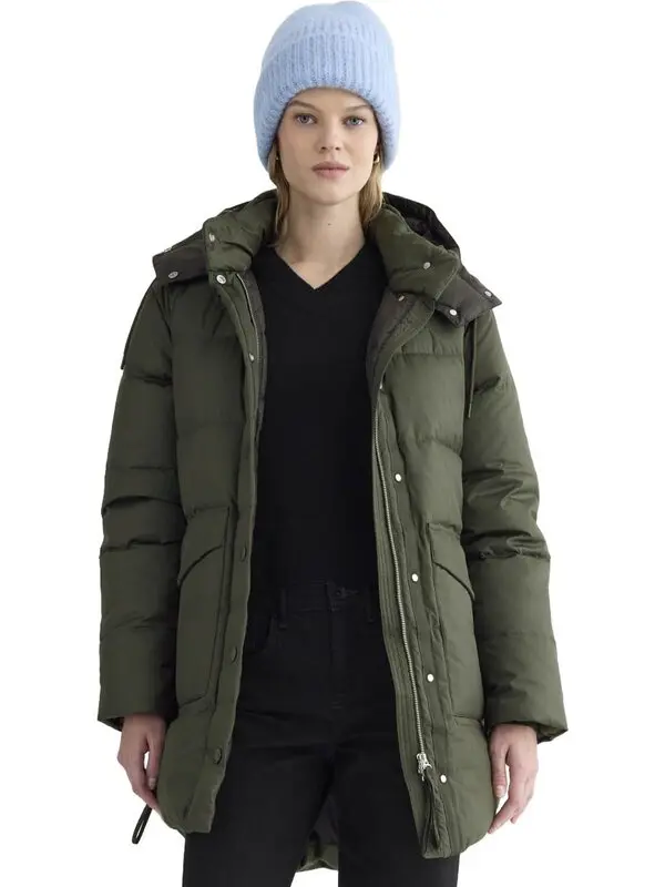 Everlane Everpuff™ Long Puffer Jacket - Dark Green