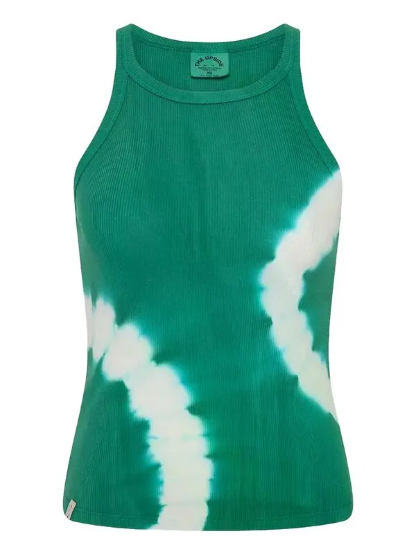 The Upside Asher Tie-dye Tank Top - Green