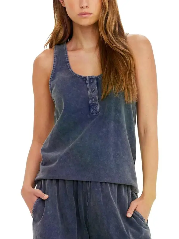 The Upside Soho Capri Tank Top - Blue