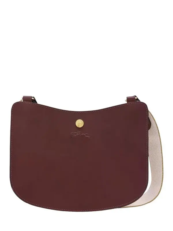 Longchamp Logo Crossbody Bag - Brown