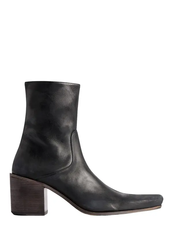 Balenciaga Monsieur Bootie - Black