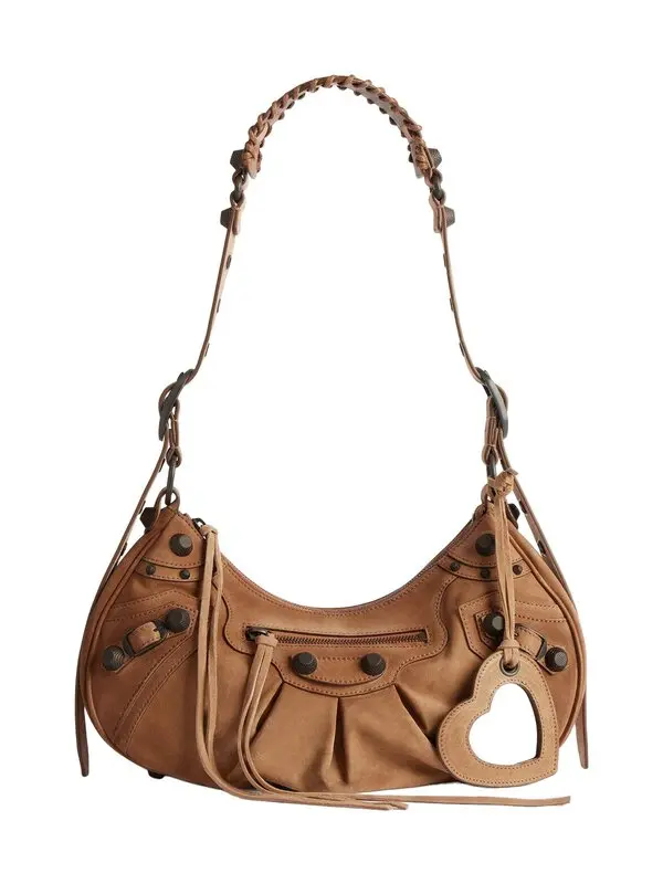 Balenciaga Le Cagole Small Shoulder Bag - Brown