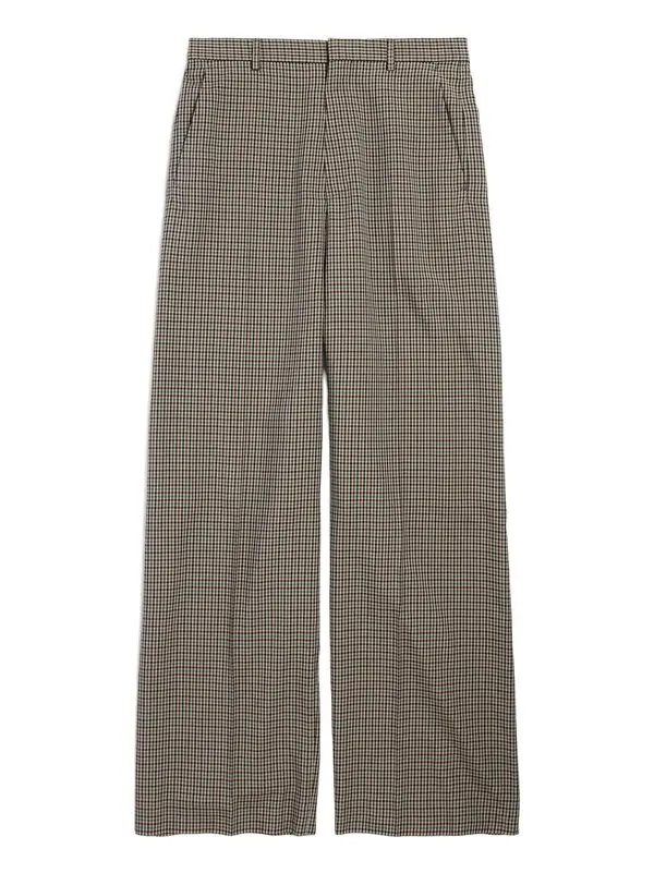 Balenciaga Large Tailored Pants - Green