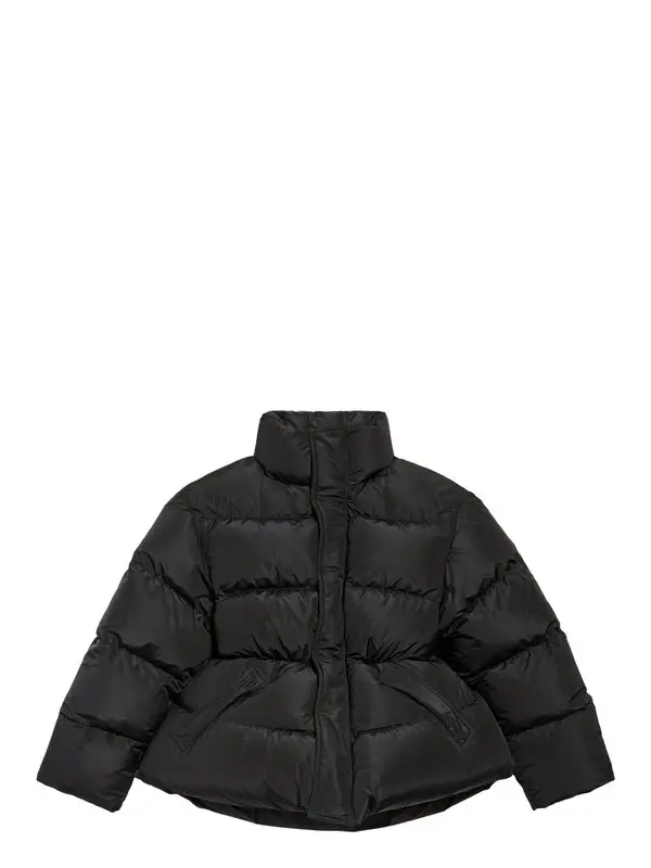 Balenciaga Hourglass Puffer - Black