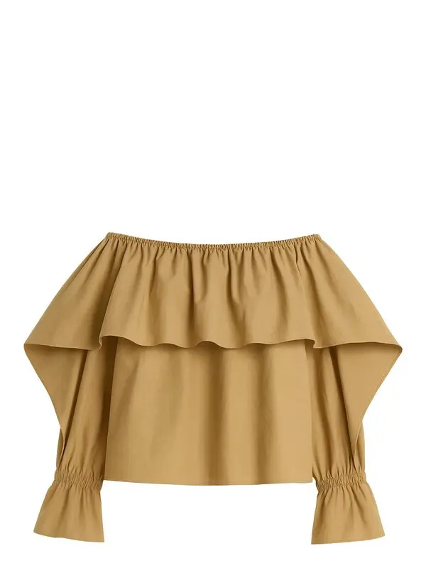 Françoise Sadie Cotton Blouse - Neutral