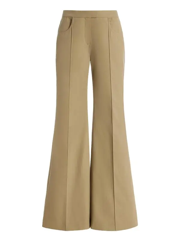 Françoise Carla Cotton Pants - Neutral