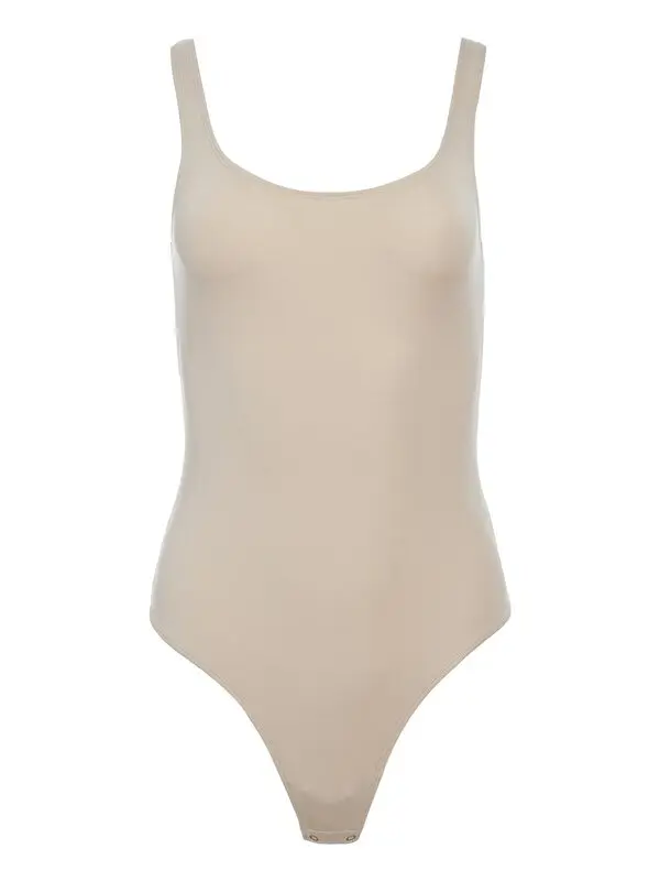 THE PARK Lisa Tank Bodysuit - Silver