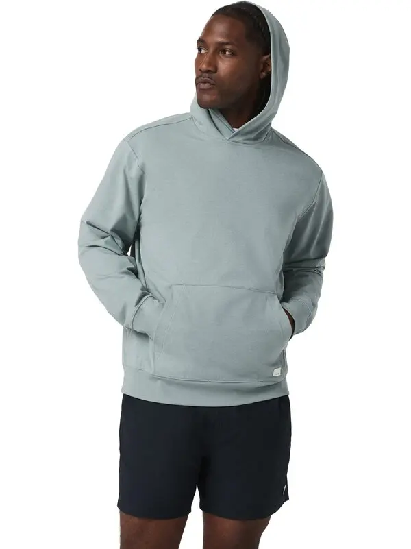 Vuori Coronado Pullover Hoodie 2.0 - Misty Blue Heather