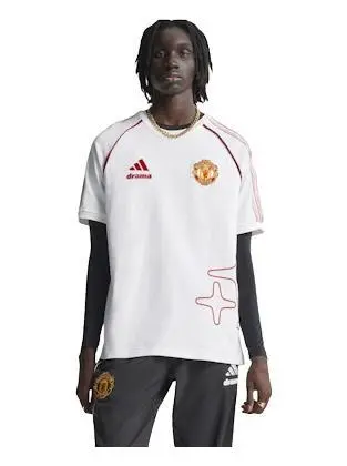 Adidas Drama Call T-shirt - Manchester United White