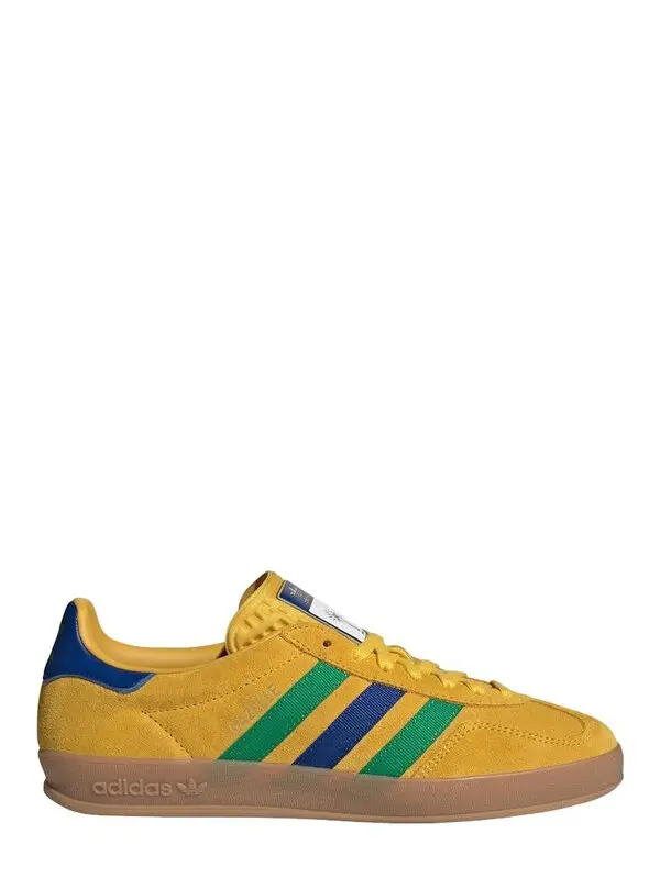 Adidas Gazelle Indoor Fifa World Cup 2026 Brazil Sneakers - Eqt Yellow/collegiate Royal/green