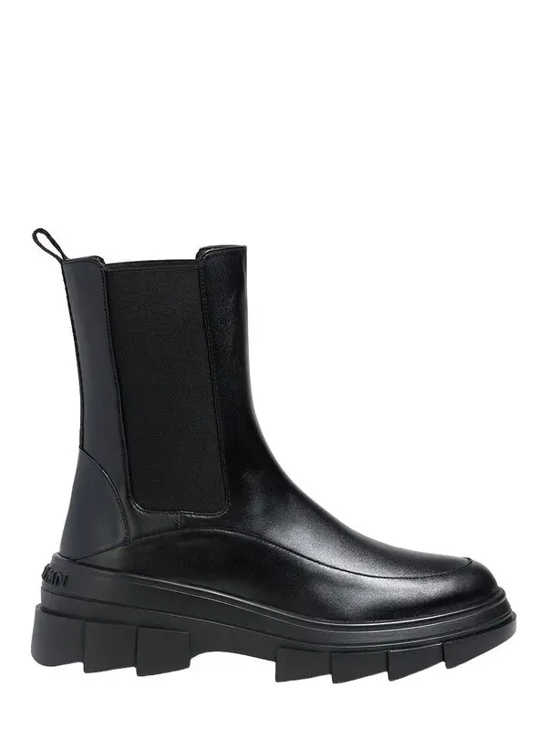 STUART WEITZMAN Noho Leather Chelsea Boots - Black