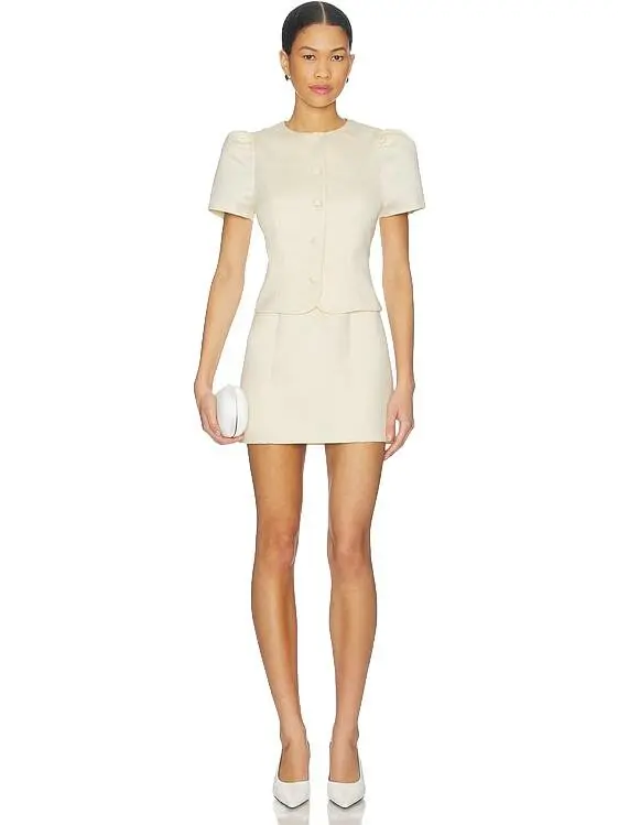 Majorelle Justina Mini Dress - Ecru