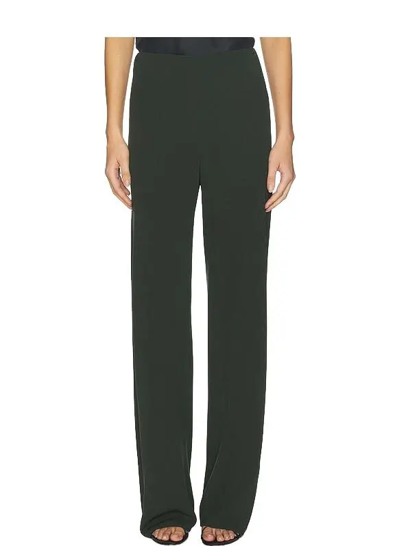 Vince High Waist Bias Pant - Verde