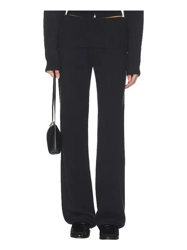 SKIMS Wool Cashmere Pant - Onyx