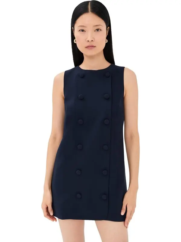 Veronica Beard Alayah Dress - Navy
