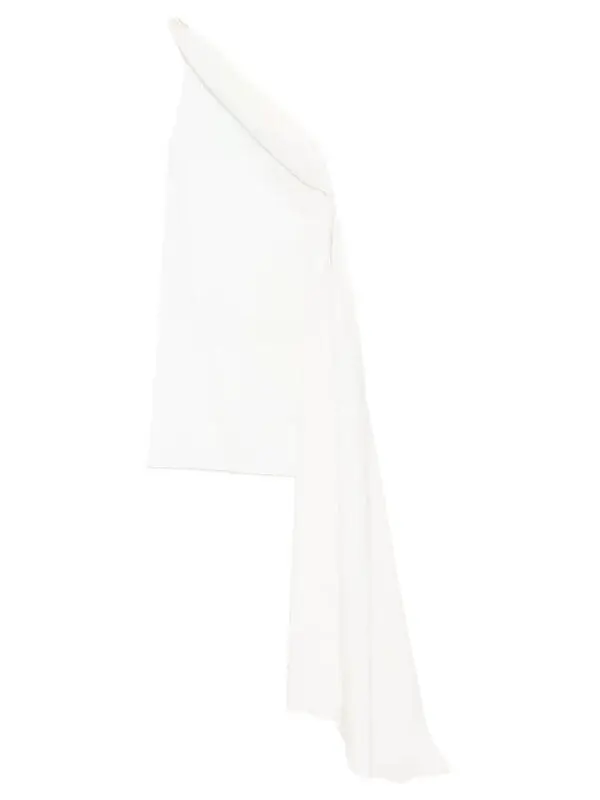 CAROL CHRISTIAN POELL Asymmetric Dress - White