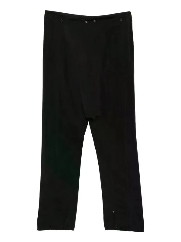 MA+ Buttoned Trousers - Black