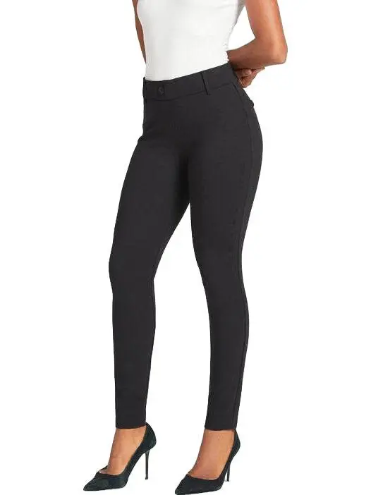 Betabrand Classic Dress Pant Yoga Pant Skinny - Black