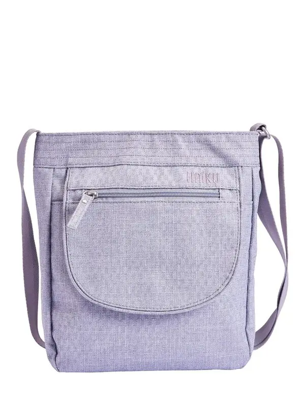 HAIKU Jaunt Rfid Blocking Crossbody - Stone Gray