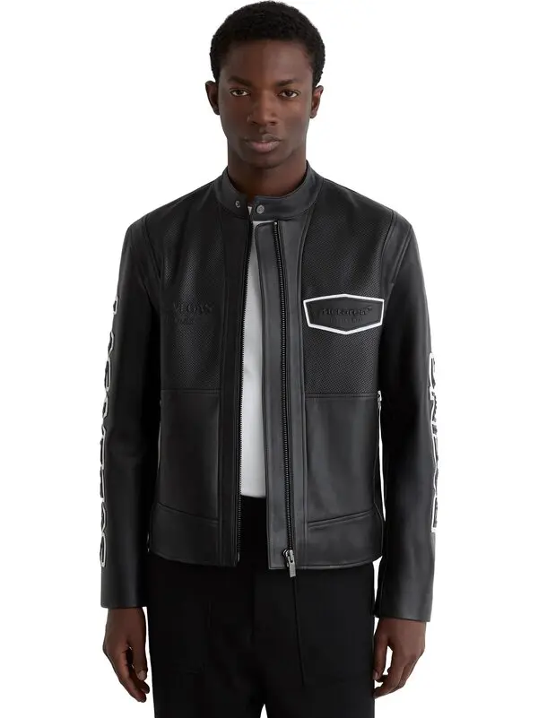 REISS X Mclaren F1 Team Phantom Biker Jacket - Black