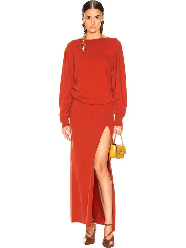 Jacquemus Jemaa Knit Dress - Red