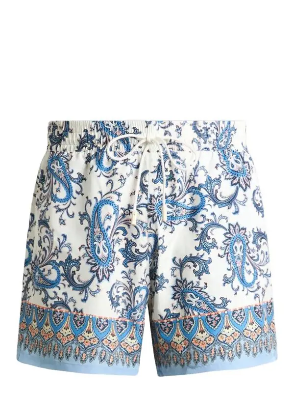 Etro Short Trousers - Blue
