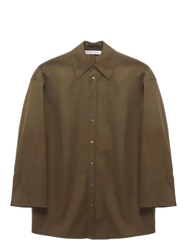 Carven Overshirt - Brown