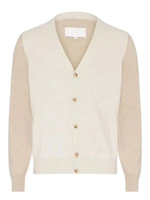 MAISON MARGIELA Wool Cardigan - Beige