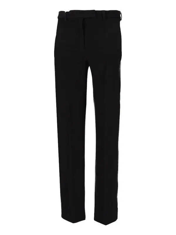 Max Mara Pantalone Lungo Trousers - Black