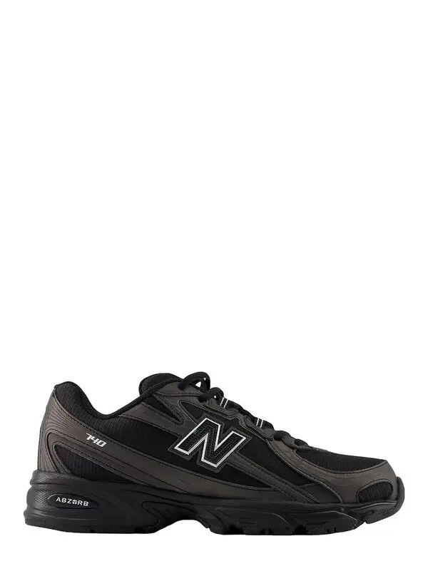 NEW BALANCE 740 Sneakers - Black/silver Metallic