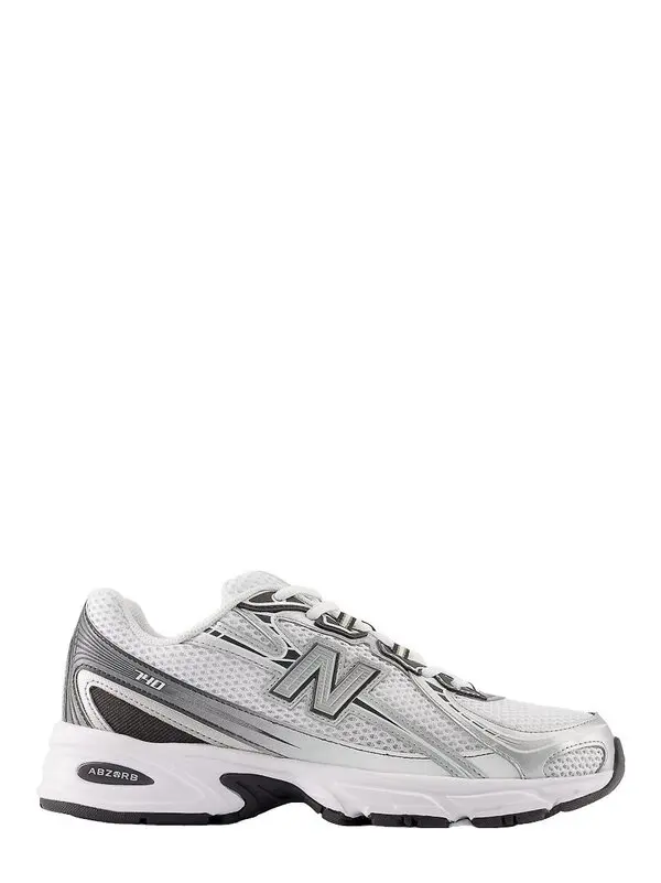 NEW BALANCE 740 Sneakers - White/metallic Silver/black