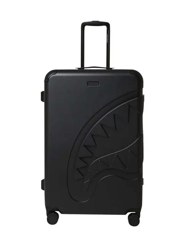 SPRAYGROUND Embossed Check-in Suitcase - Black