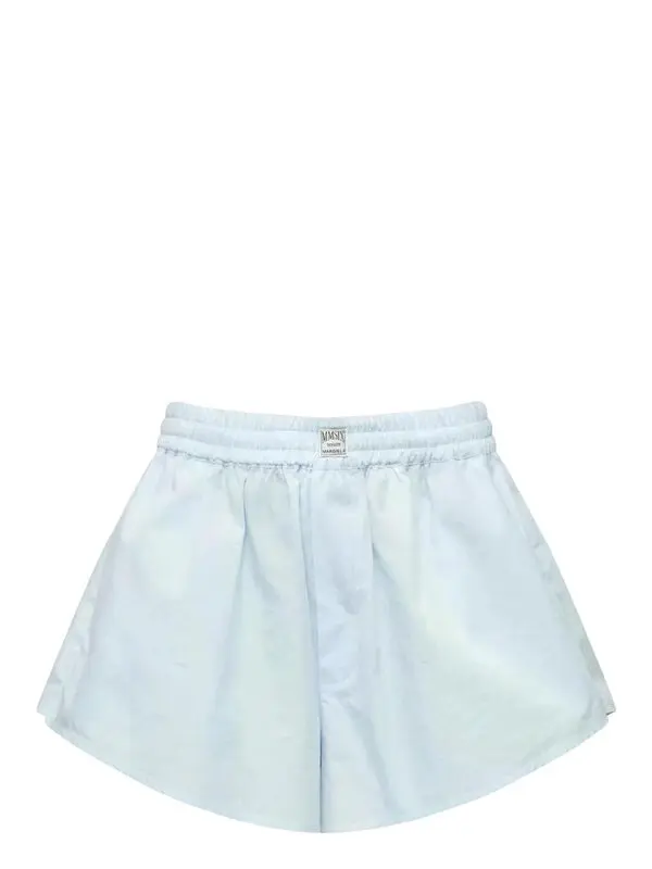MAISON MARGIELA Elasticated-waist Shorts - Blue