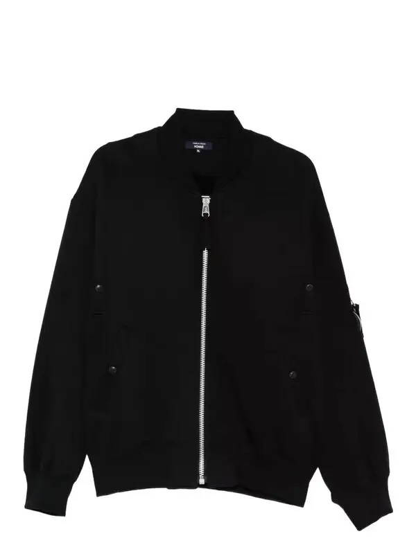 Comme Des Garçons Zip-fastening Jacket - Black